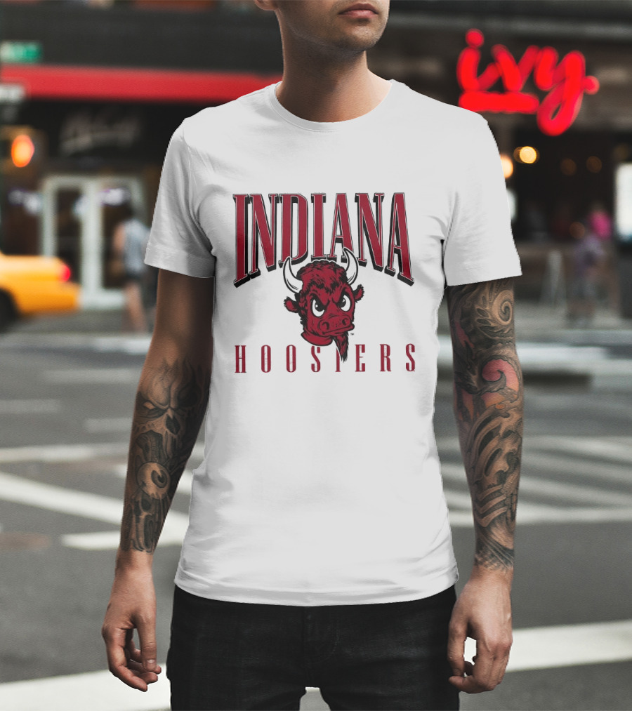 Indiana Hoosiers Bison National Champs Bulls T-Shirt