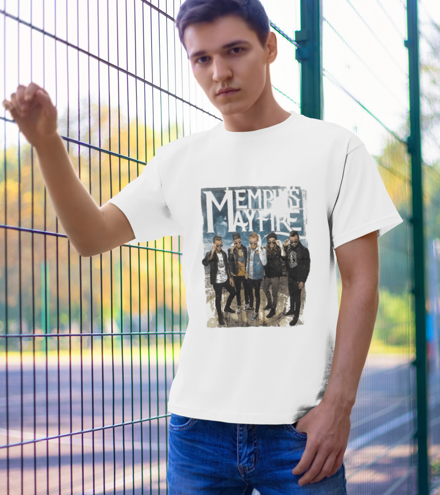 Memphis May Fire Band Sunglasses T-Shirt