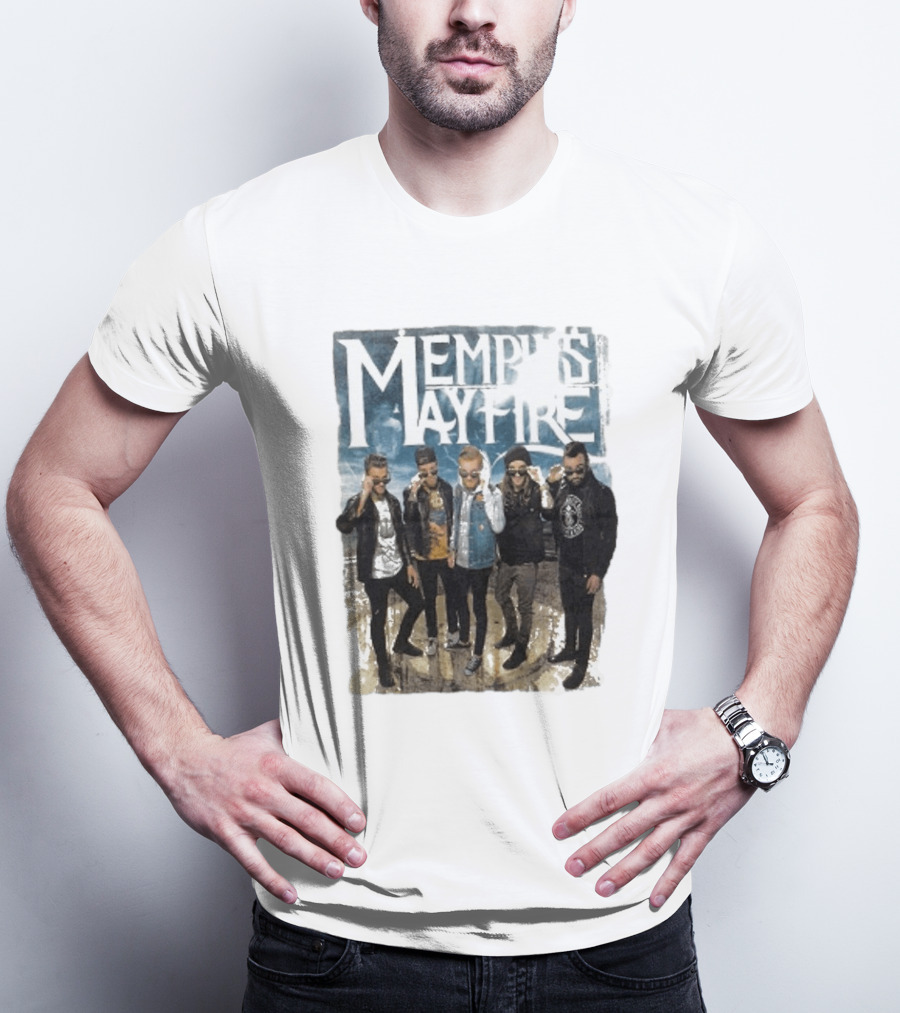Memphis May Fire Band Sunglasses T-Shirt