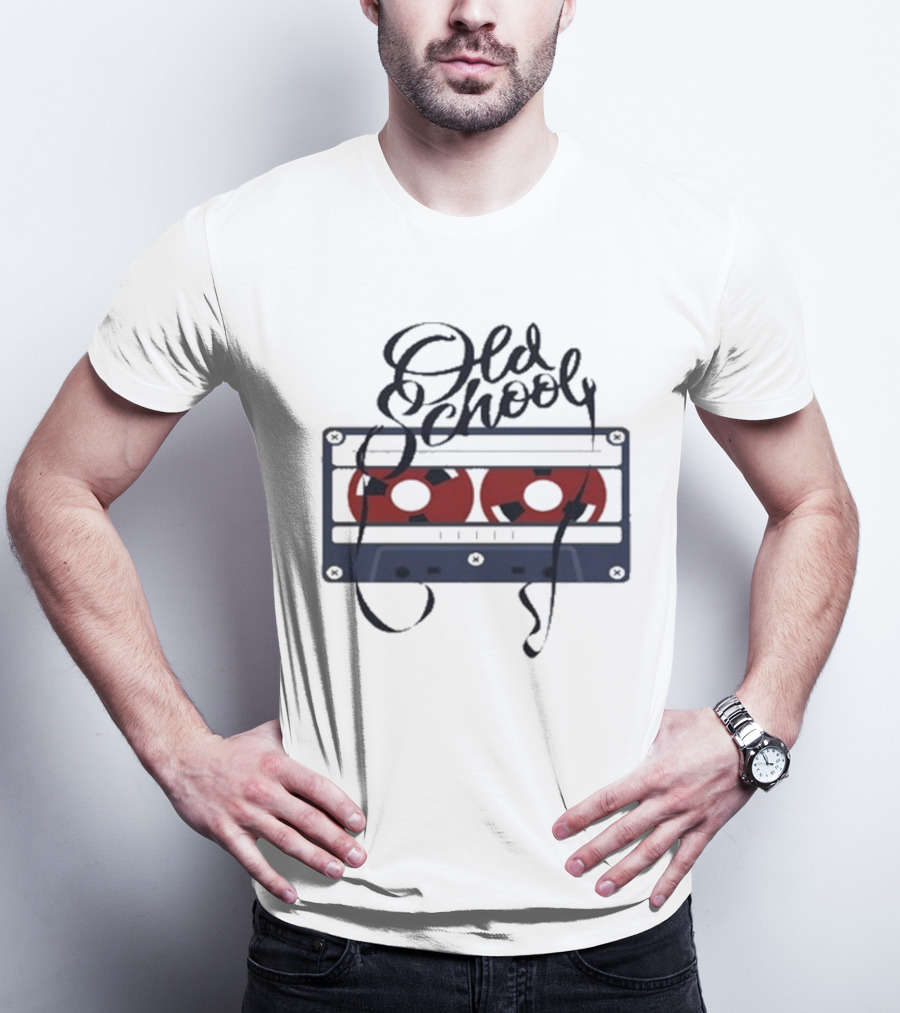 Old School Cassette Tape Vintage 80s 90s T-Shirt