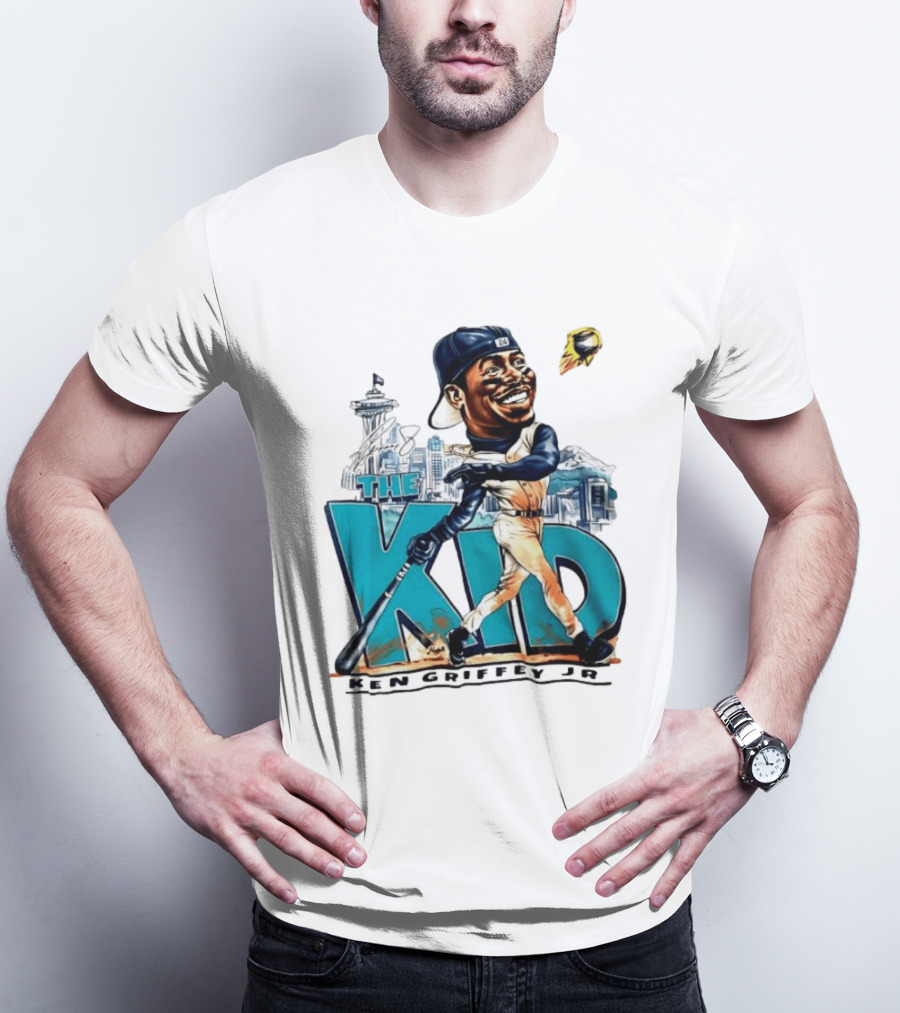 Ken Griffey Jr. The Kid Seattle Baseball Legend T-Shirt