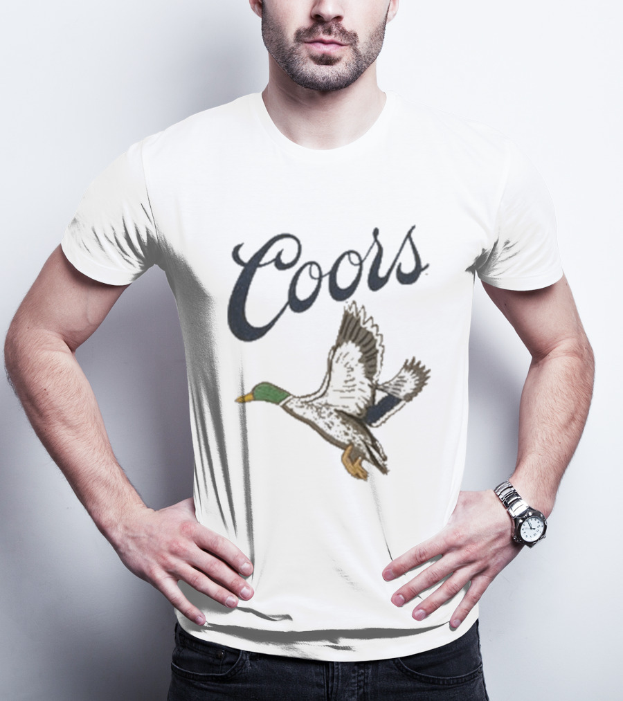 Coors Mallard By Tyler Kingston With Brass Tacks T-Shirt