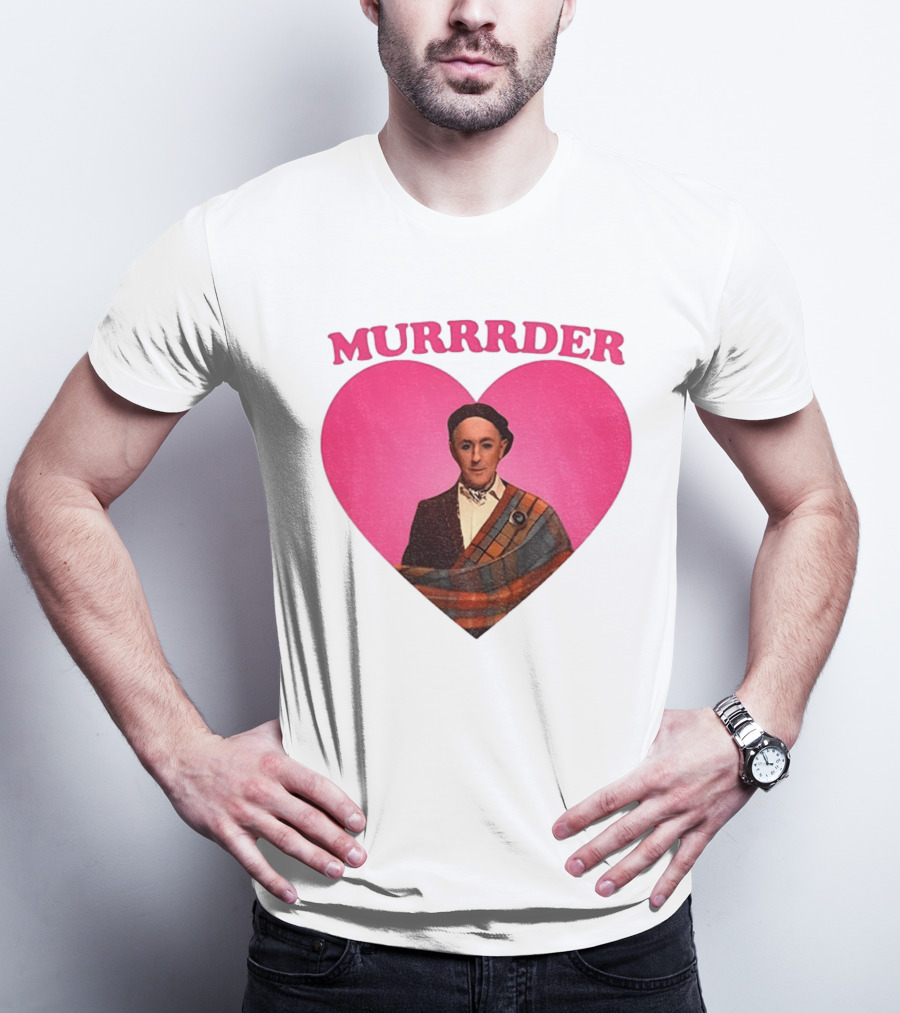 Alan Cumming Murrrder Heart Pink Love The Traitors TV Show T-Shirt