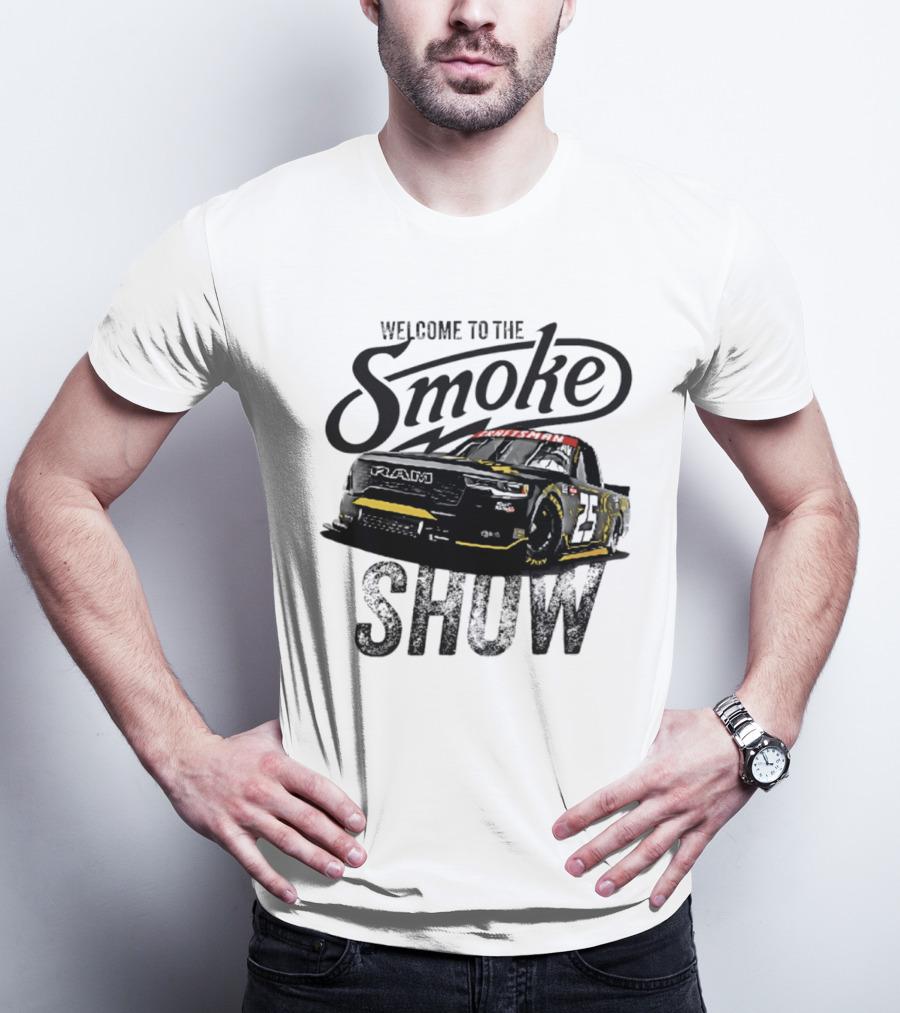 Welcome To The Smoke Show Tony Stewart Racing Truck T-Shirt