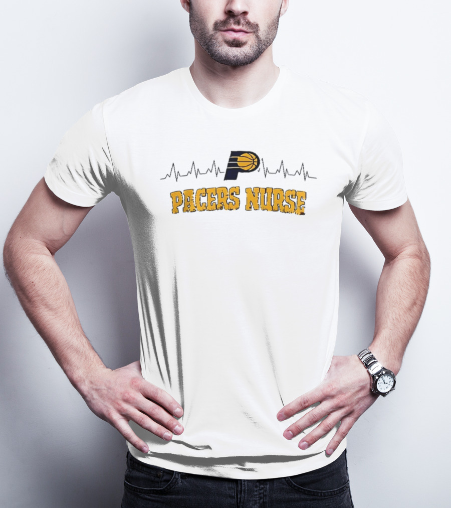 Indiana Pacers Nurse Heartbeat Appreciation T-Shirt