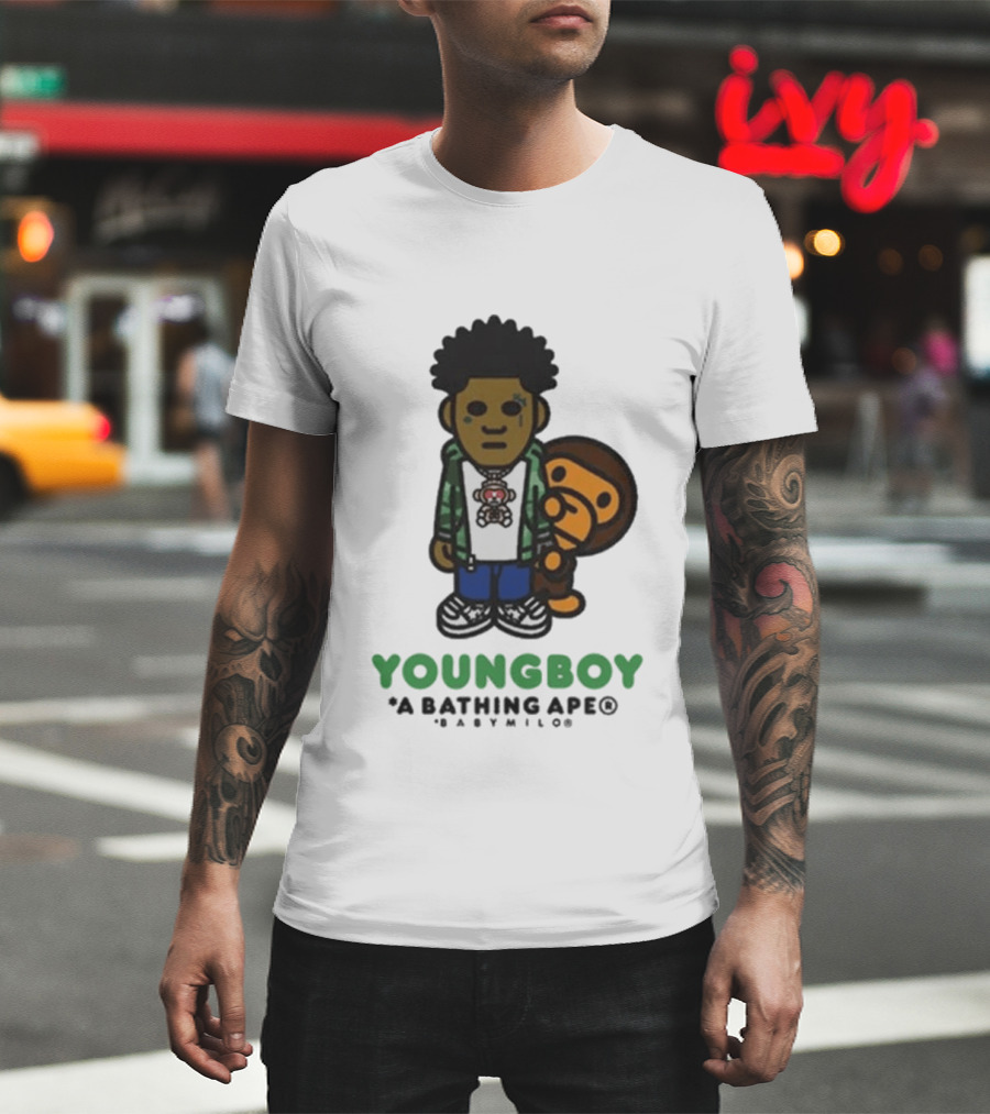 Youngboy A Bathing Ape Baby Milo T-Shirt