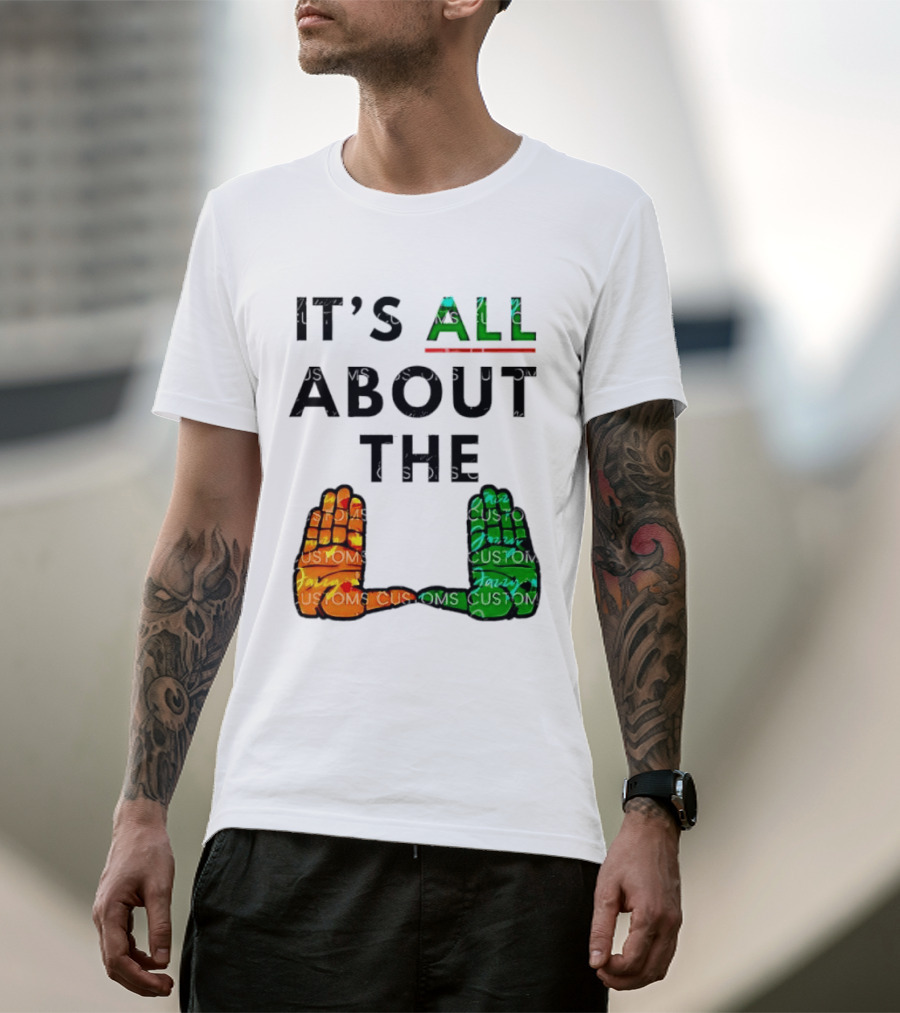 It's All About The U Miami Hurricanes Hand Gesture T-Shirt