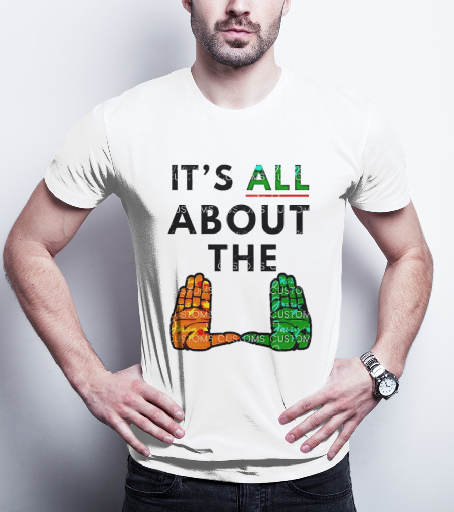 It's All About The U Miami Hurricanes Hand Gesture T-Shirt