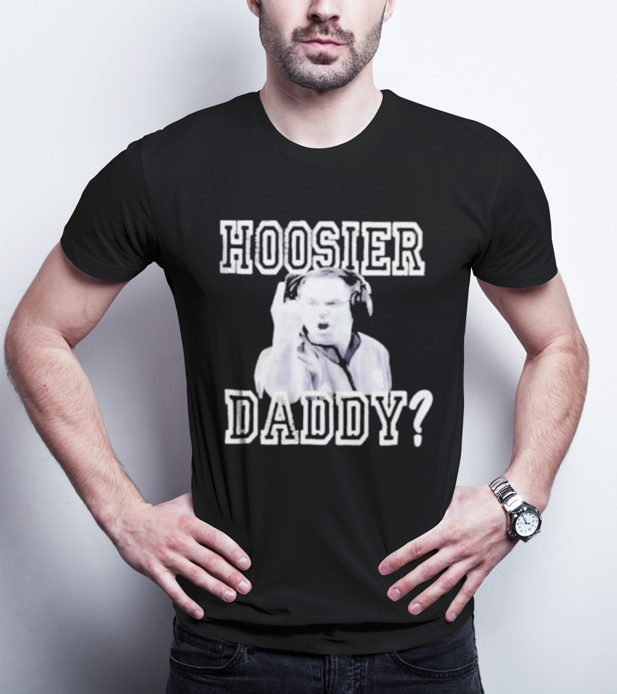 Hoosier Daddy Indiana Basketball Coaching Legend T-Shirt