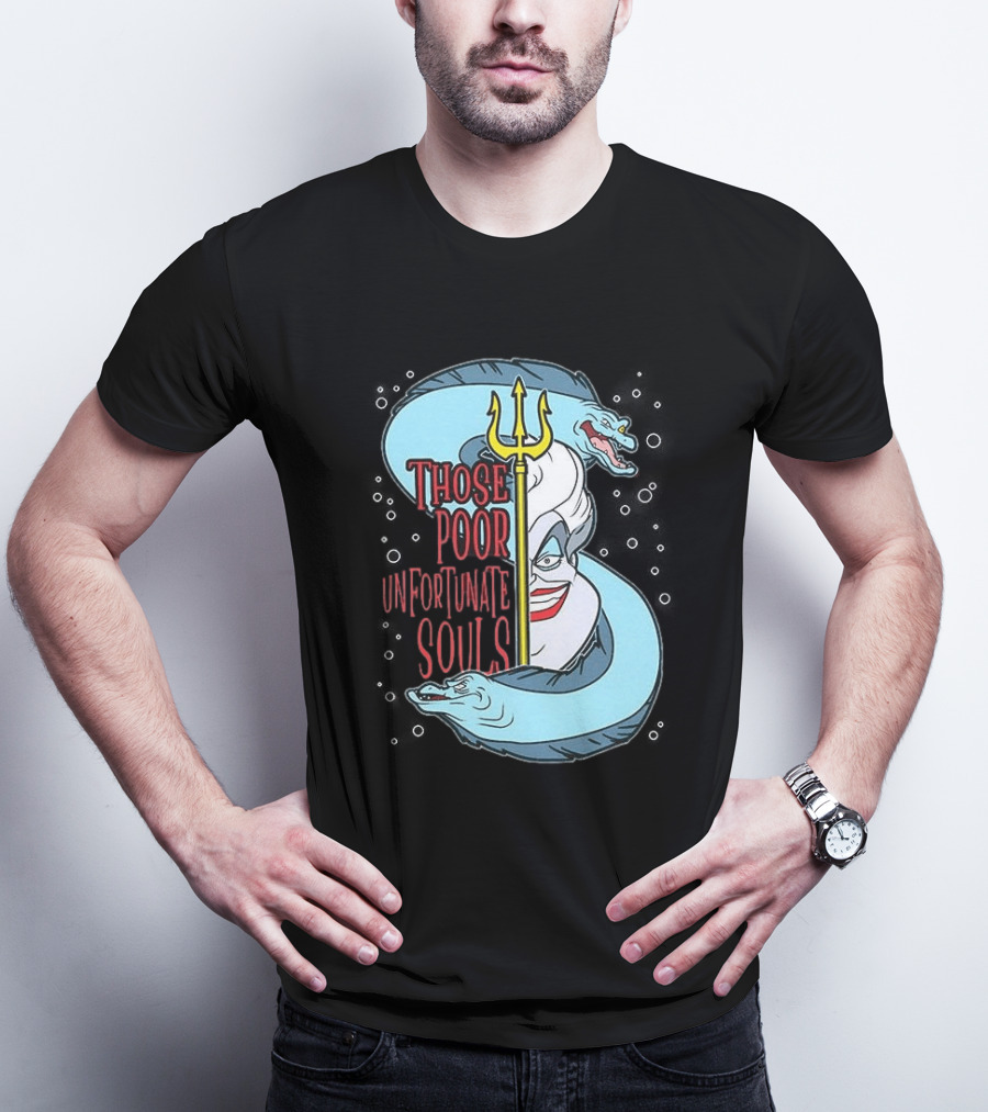 Those Poor Unfortunate Souls Sea Witch The Little Mermaid 1989 T-Shirt