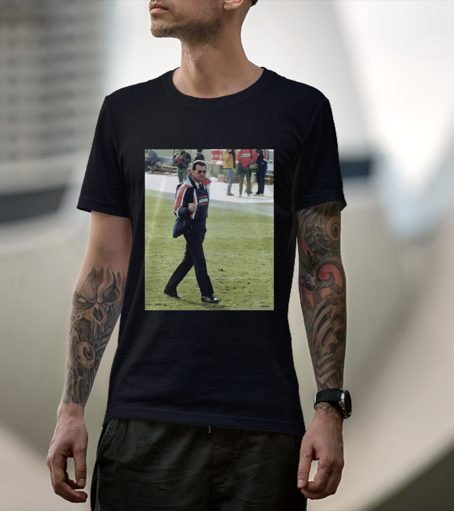 Chicago Bears Mike Ditka Da Coach Middle Finger Meme T-Shirt