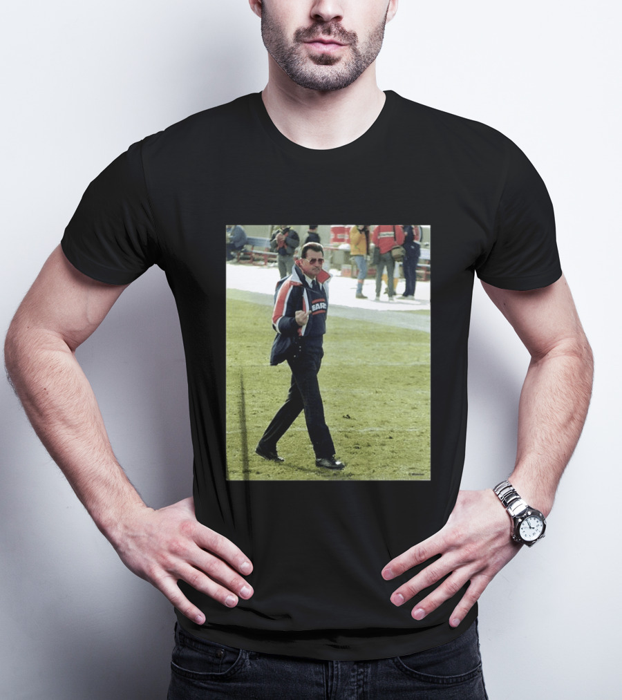 Chicago Bears Mike Ditka Da Coach Middle Finger Meme T-Shirt