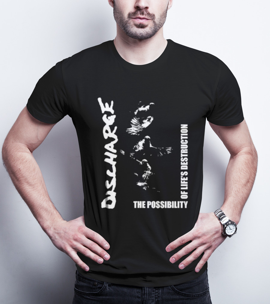 Discharge The Possibility Of Life's Destruction Face Fragmentation T-Shirt