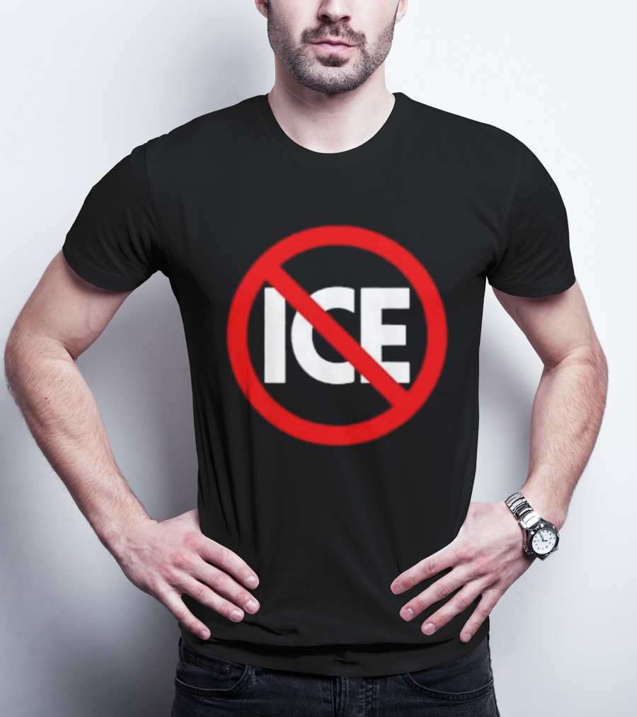 Trending No ICE Symbol Stop ICE Out T-Shirt
