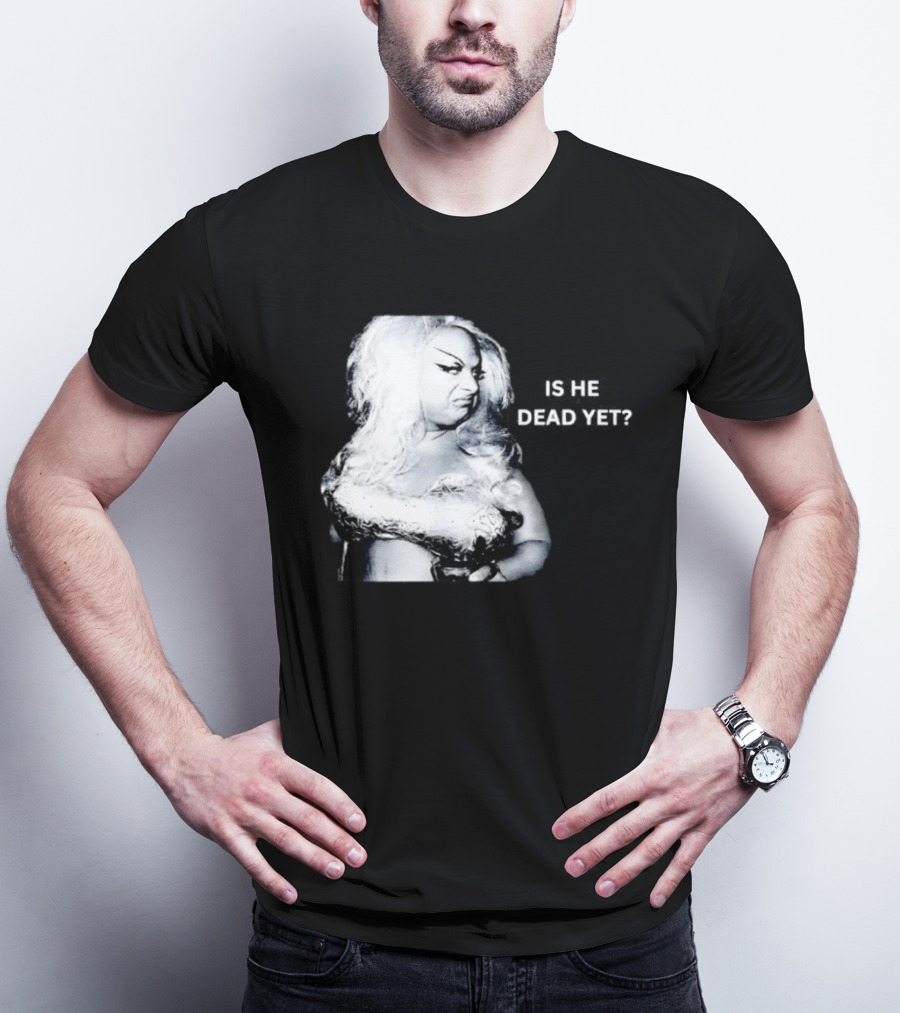 Is He Dead Yet Subtle FDT Protest T-Shirt