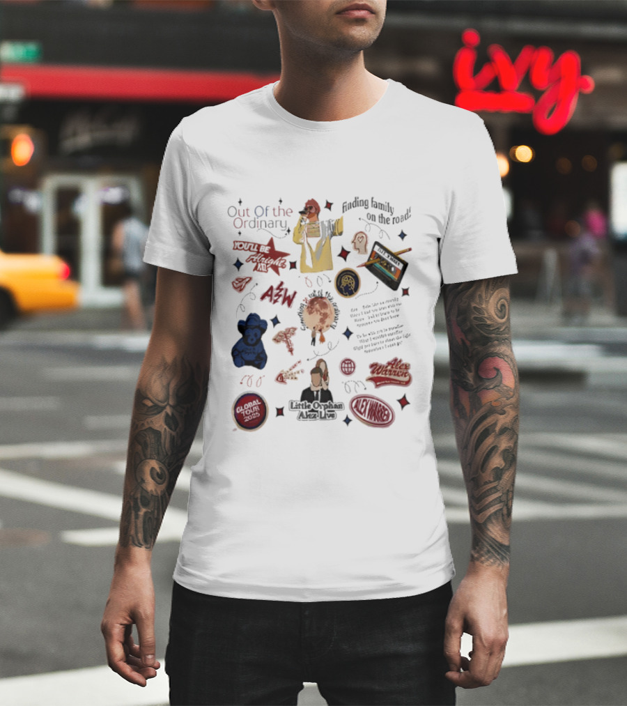 Out Of The Ordinary Finding Family On The Road Alex Warren Little Orphan T-Shirt