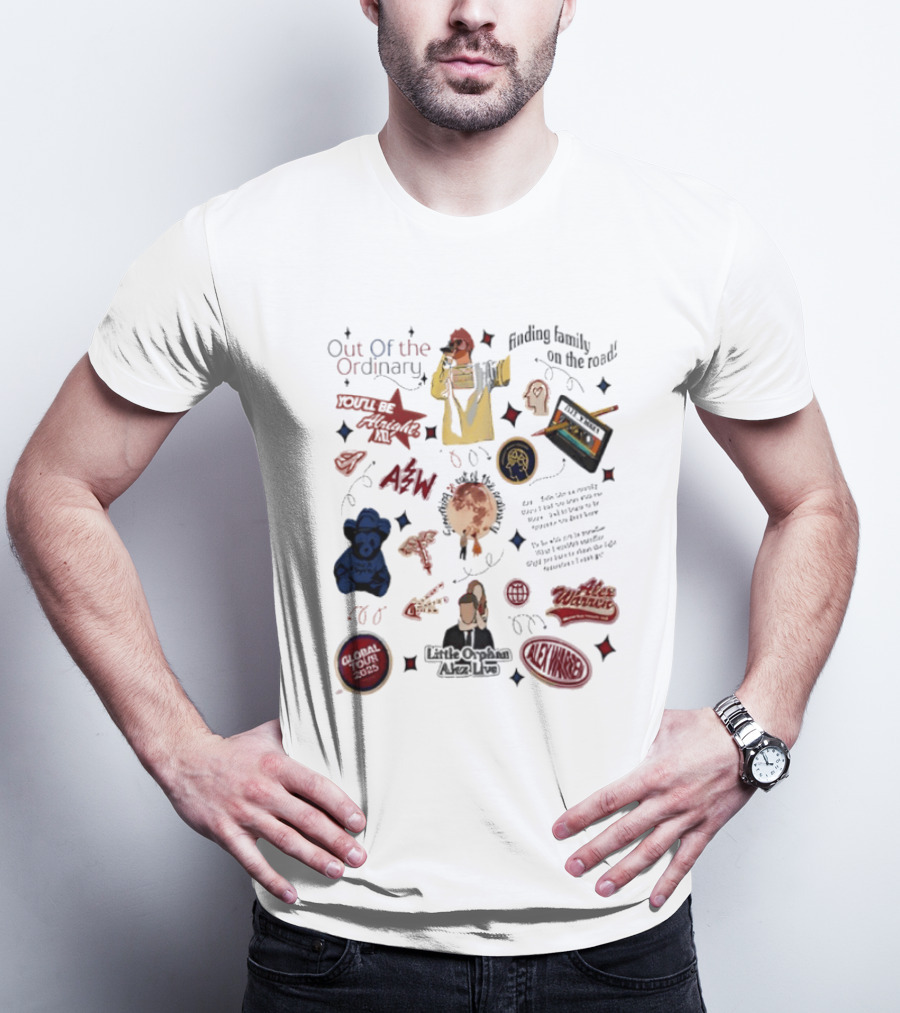 Out Of The Ordinary Finding Family On The Road Alex Warren Little Orphan T-Shirt
