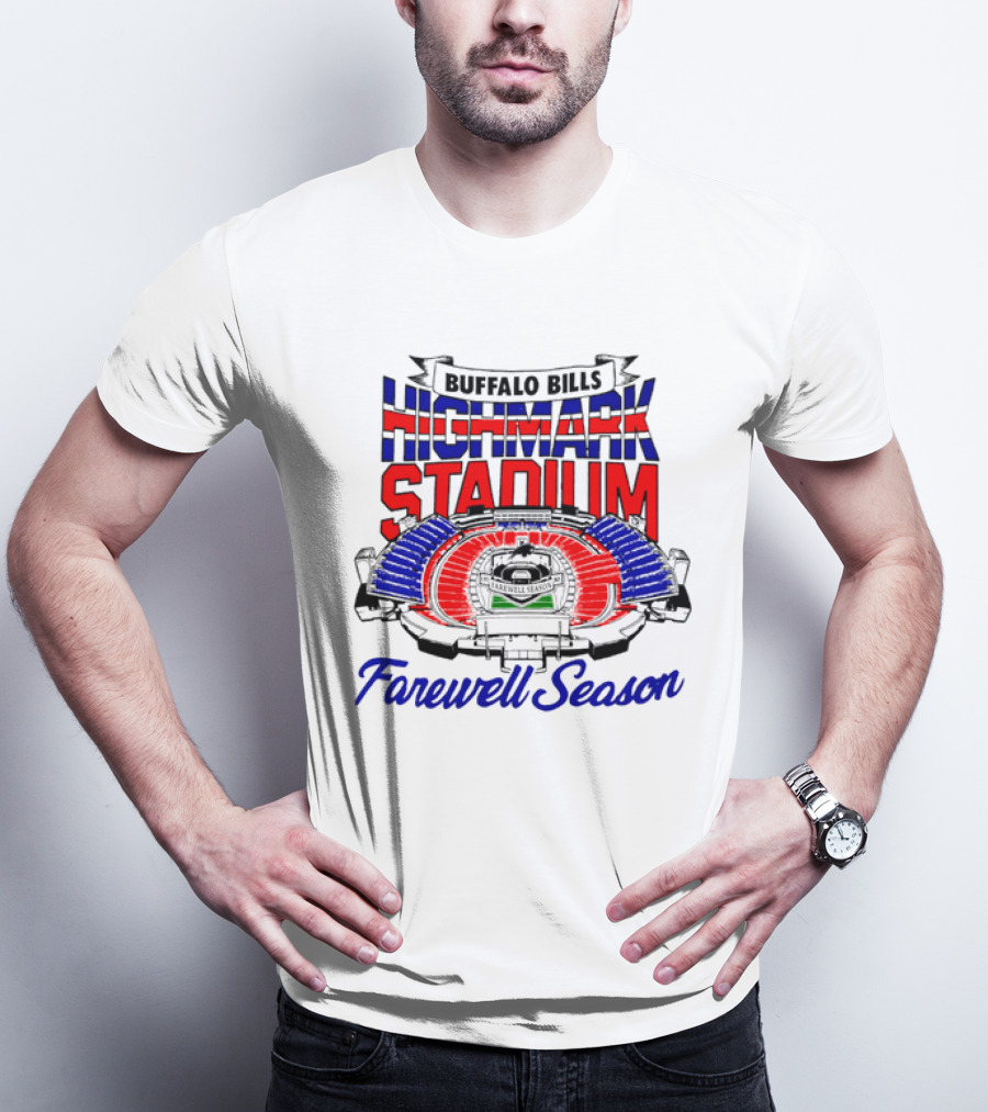 Buffalo Bills Highmark Stadium Farewell Season T-Shirt