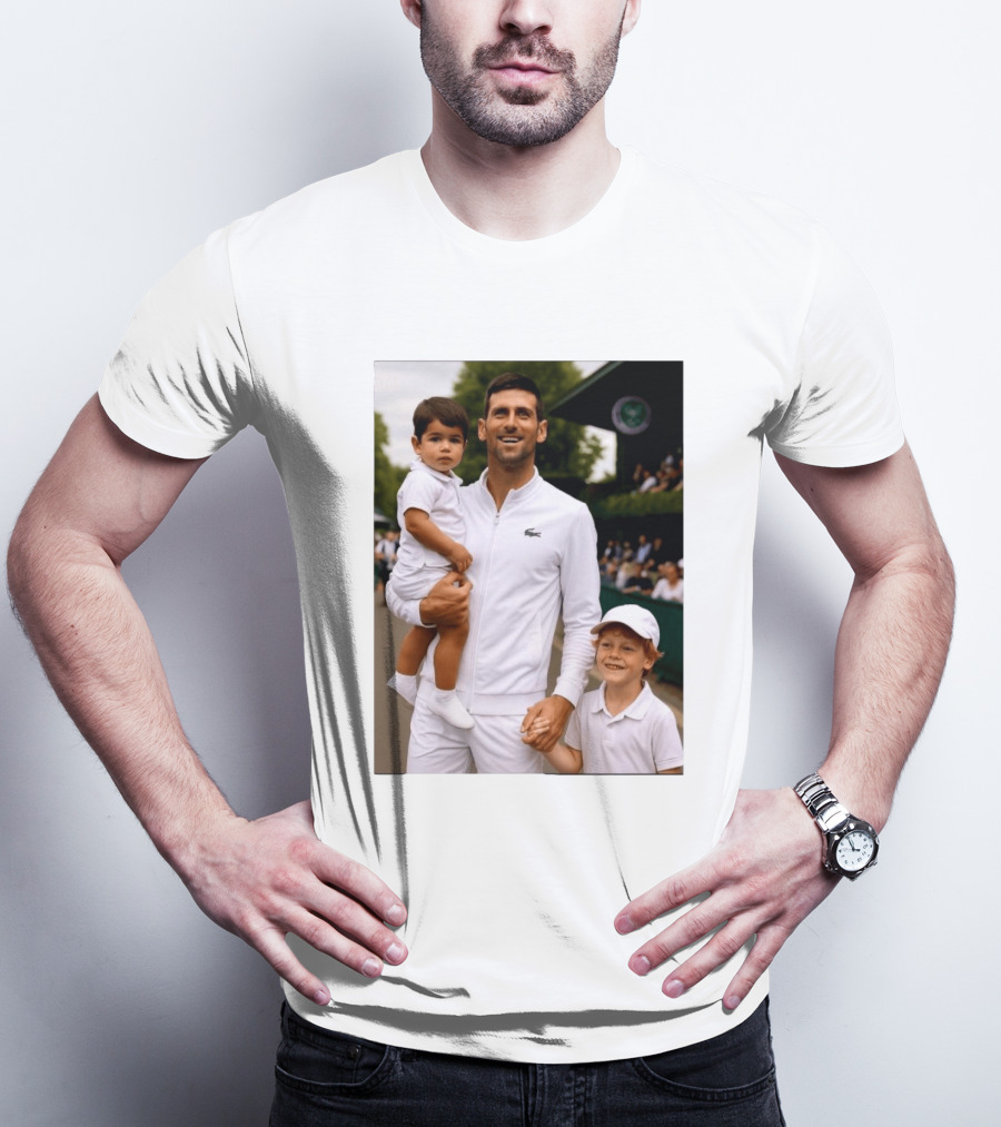 Djokovic Alcaraz And Jannik Kid Australian Open T-Shirt