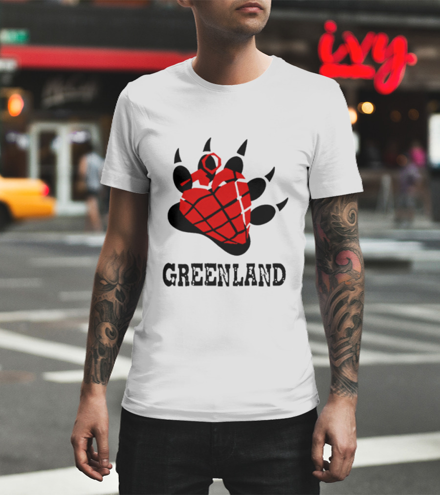 Greenland Green Day Heart And Claws T-Shirt