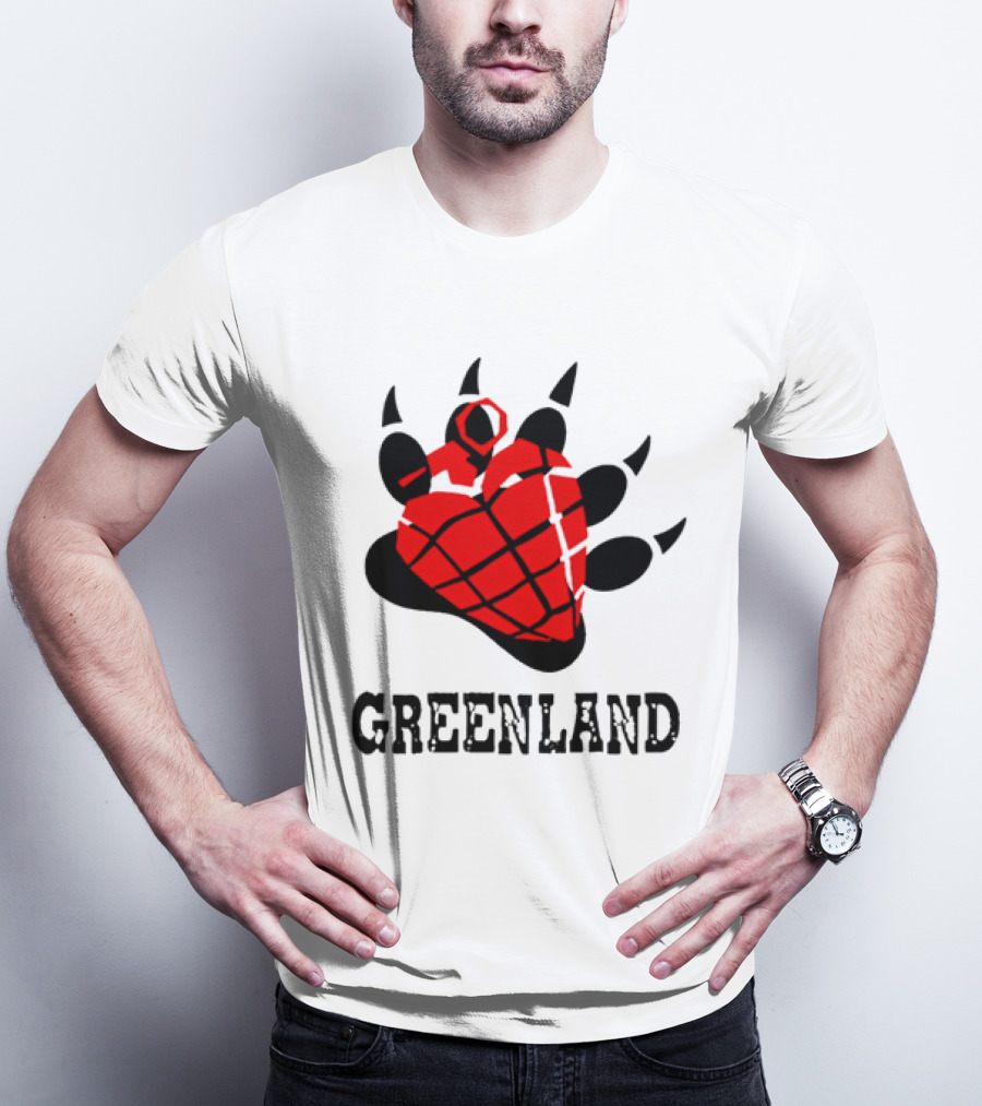 Greenland Green Day Heart And Claws T-Shirt