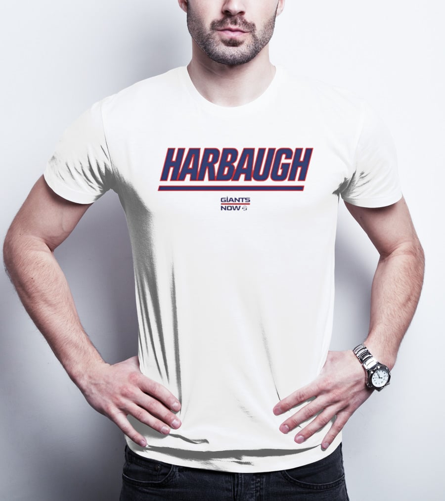 Harbaugh Giants Now T-Shirt