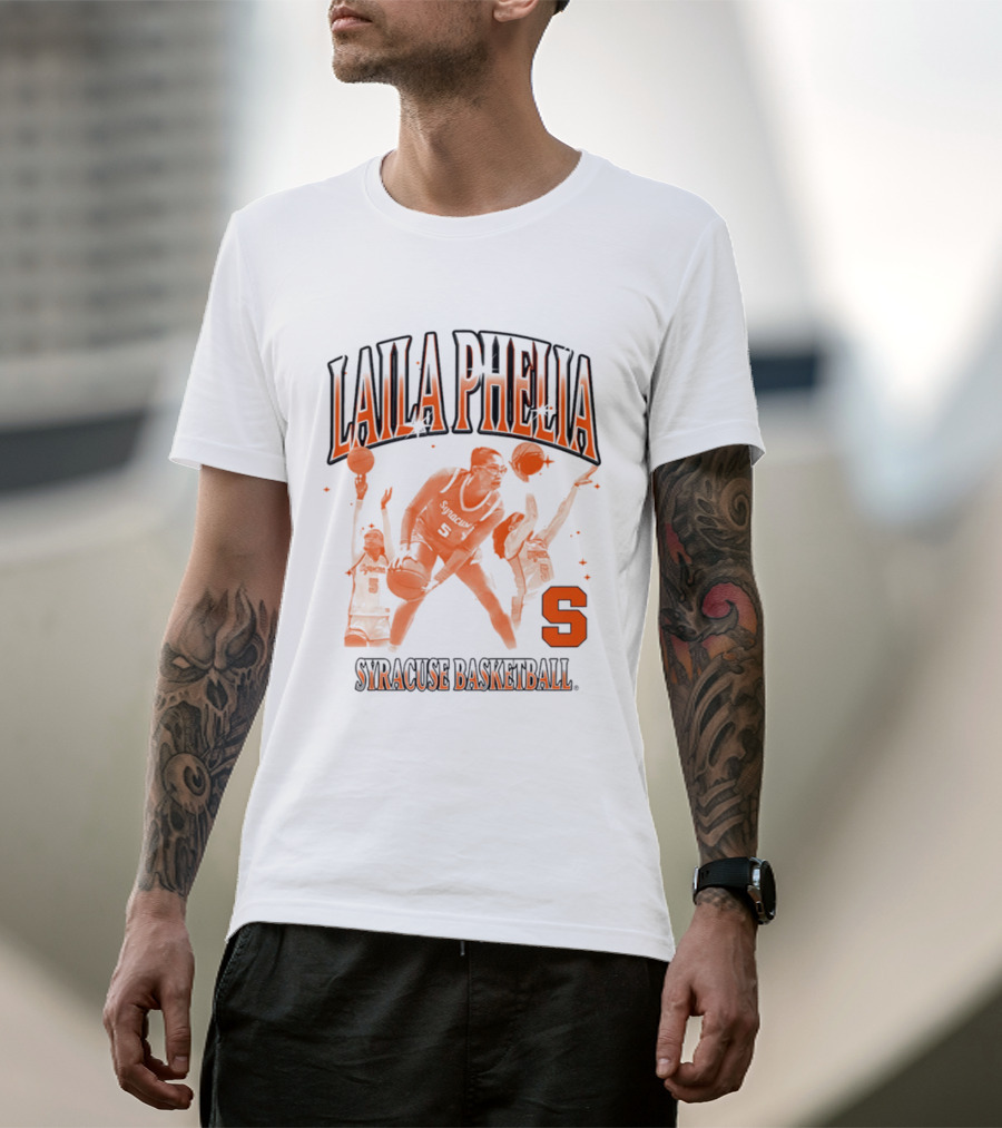 Laila Phelia Syracuse Basketball Orange S T-Shirt