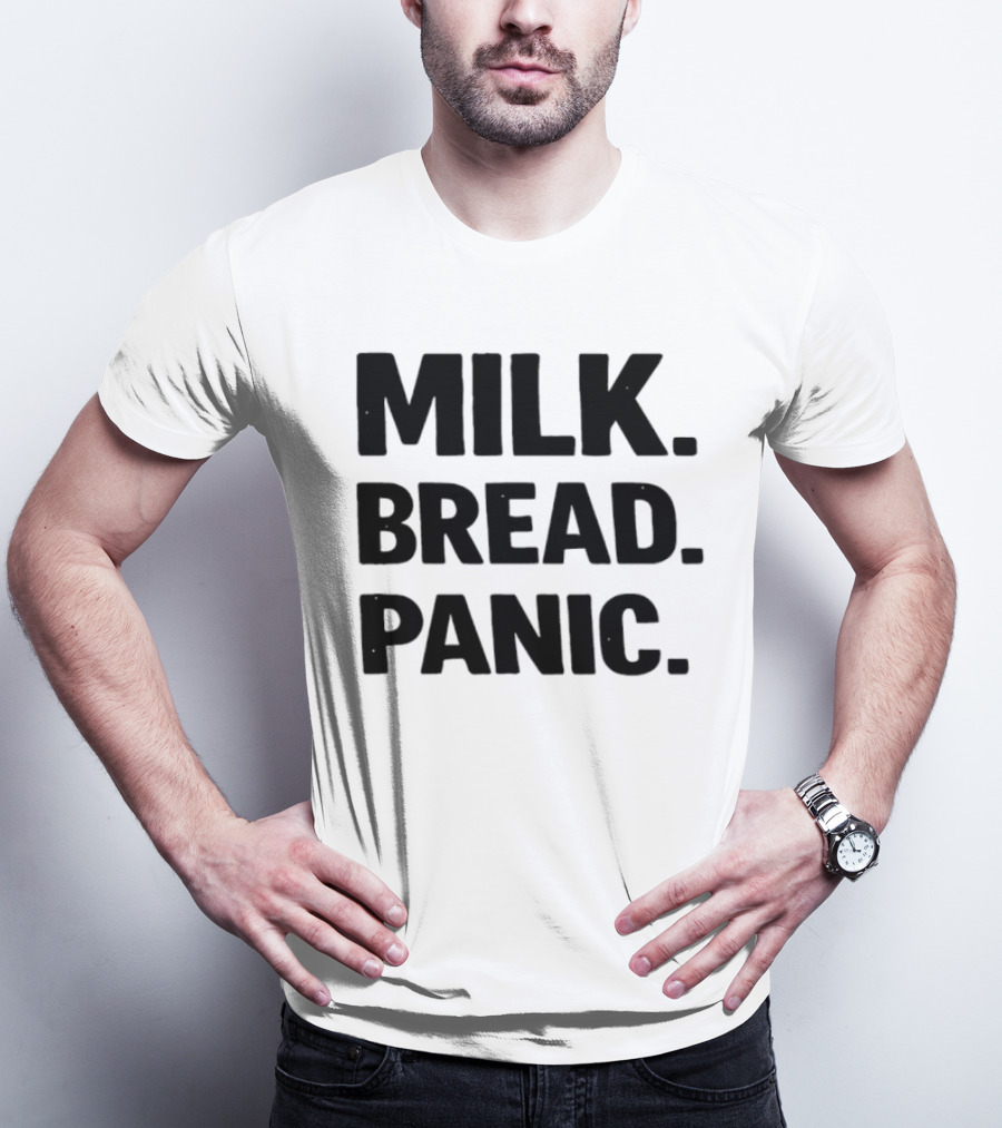 Milk Bread Panic Snow T-Shirt
