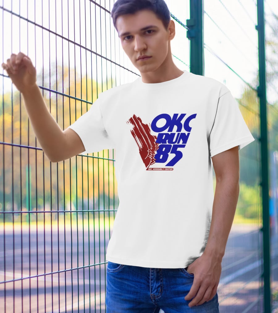 OKC Run 85 OKC Assembly Center Racing Event T-Shirt