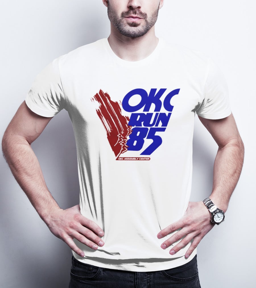 OKC Run 85 OKC Assembly Center Racing Event T-Shirt