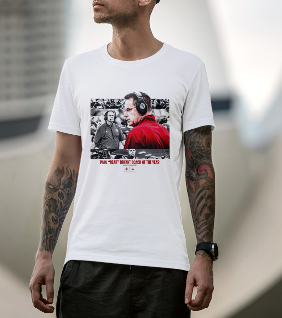 Paul Bear Bryant Coach Of The Year 2026 Football Legacy T-Shirt