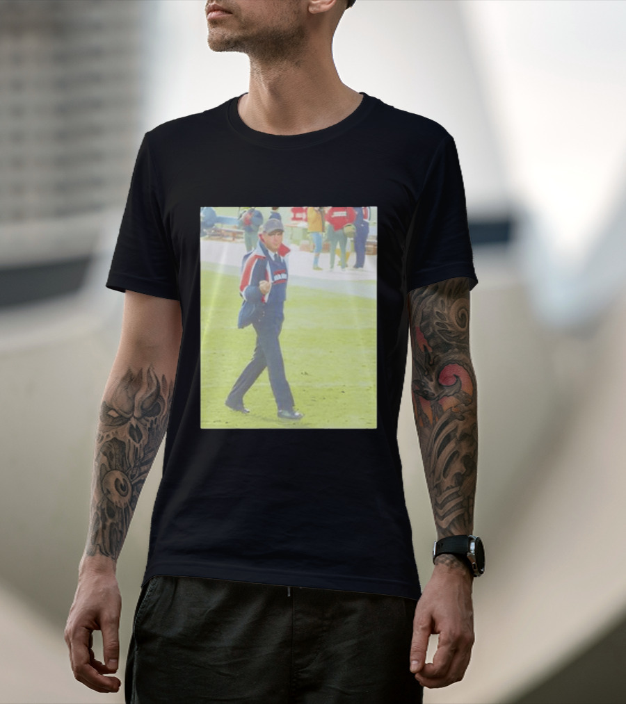Chicago Bears Mike Ditka Da Coach Middle Finger Iconic Gesture T-Shirt