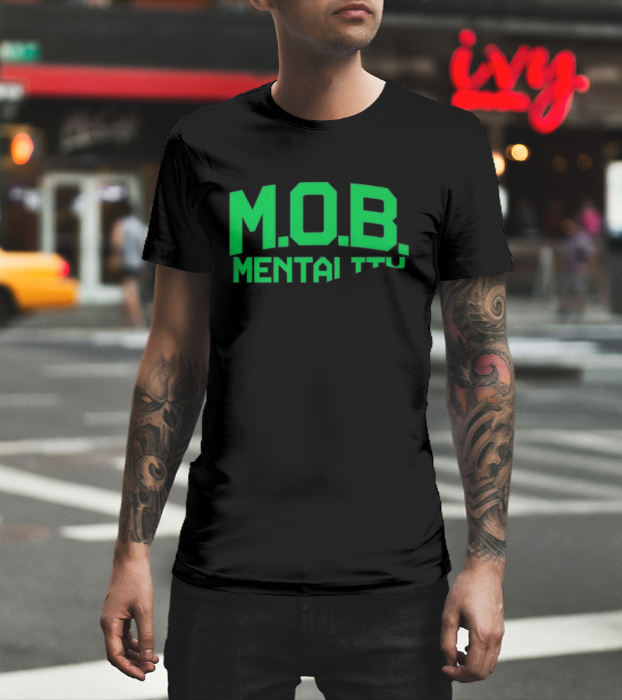 Seattle M.O.B. Mentality Football T-Shirt