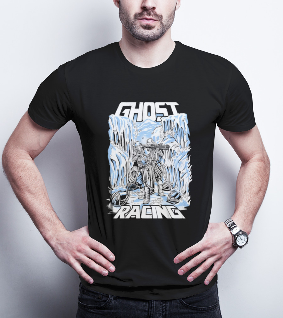 Ghost Racing Snowtrooper Frozen Specter Adventure T-Shirt