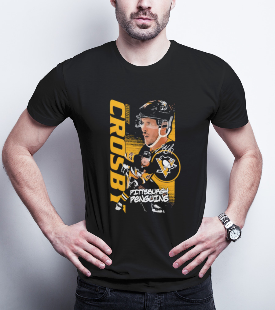 Pittsburgh Penguins Crosby Playmaker Hockey Legend T-Shirt