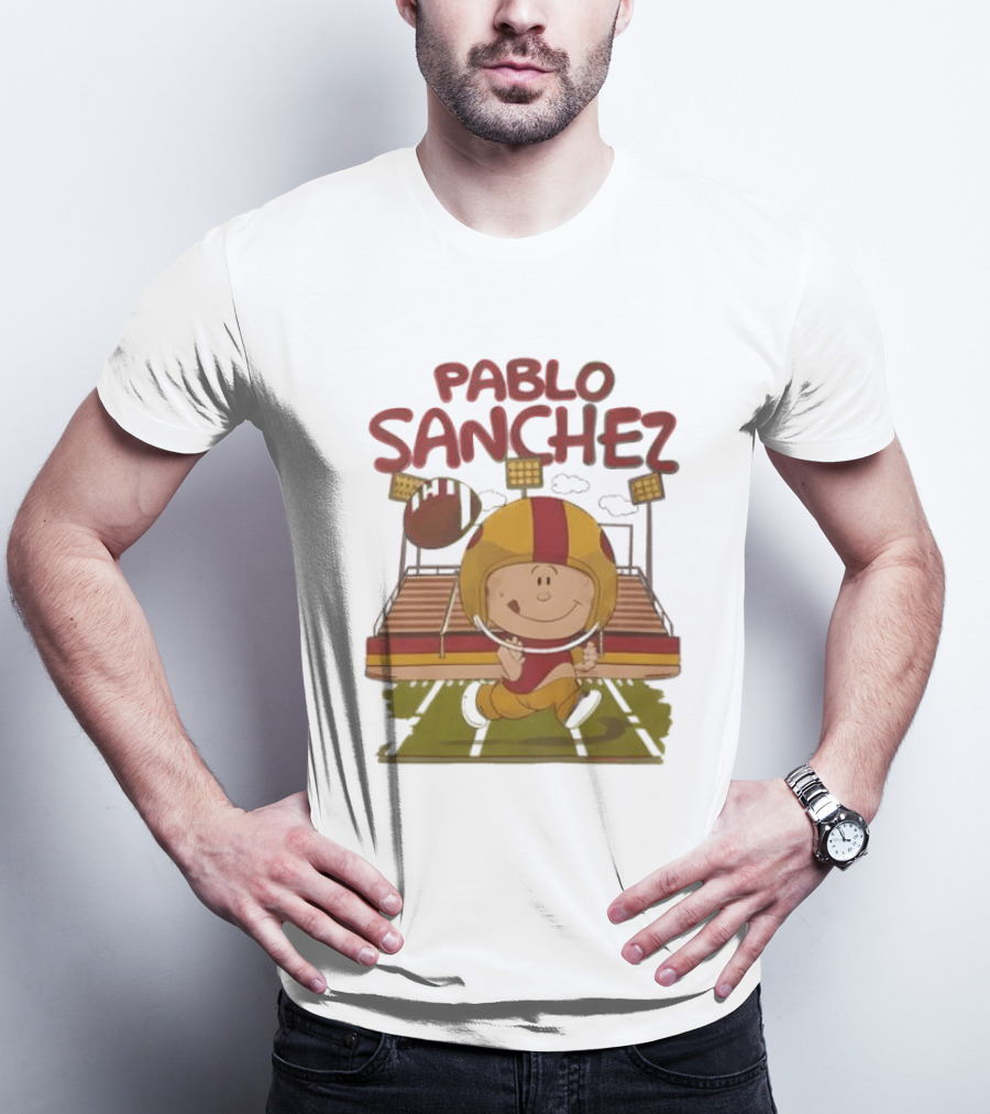 Pablo Sanchez Football George Kittle T-Shirt