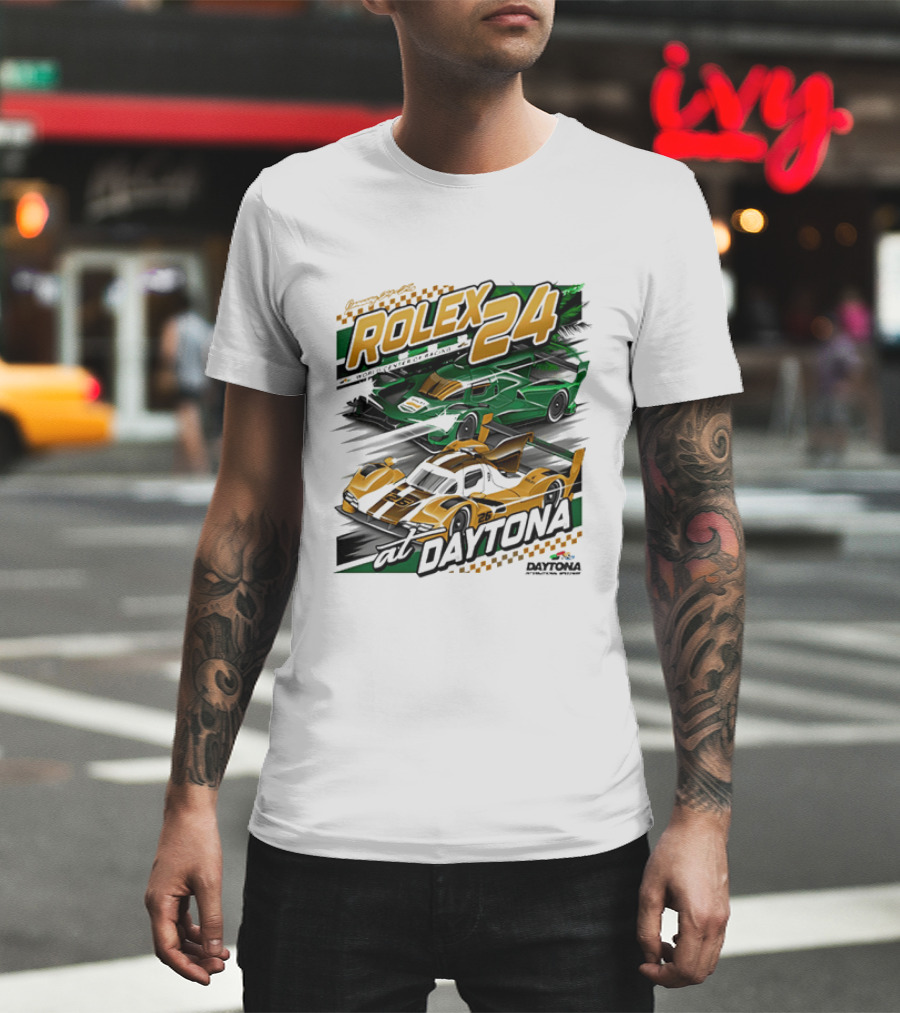 Rolex 24 At Daytona 2026 Racing Event Cars T-Shirt