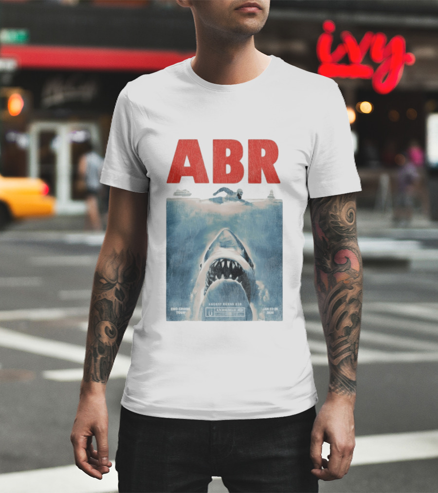 ABR August Burns Red Jaws Emo Cruise Tour January 2026 T-Shirt