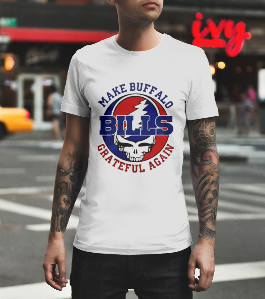 Make Buffalo Bills Grateful Again Steal Your Face T-Shirt