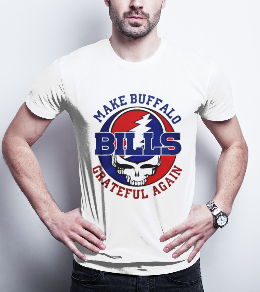 Make Buffalo Bills Grateful Again Steal Your Face T-Shirt