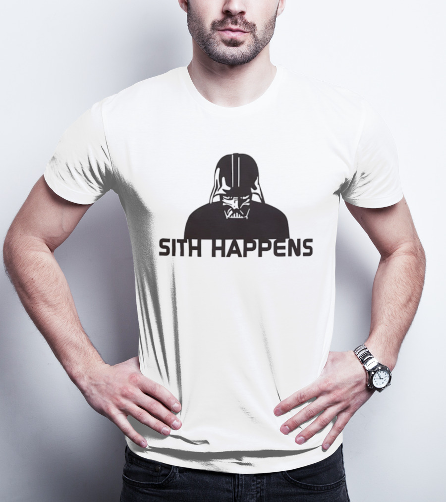 Star Wars Darth Vader Sith Happens T-Shirt