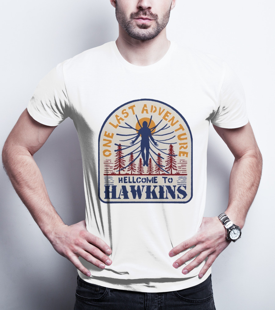 One Last Adventure Hellcome To Hawkins Stranger Things T-Shirt