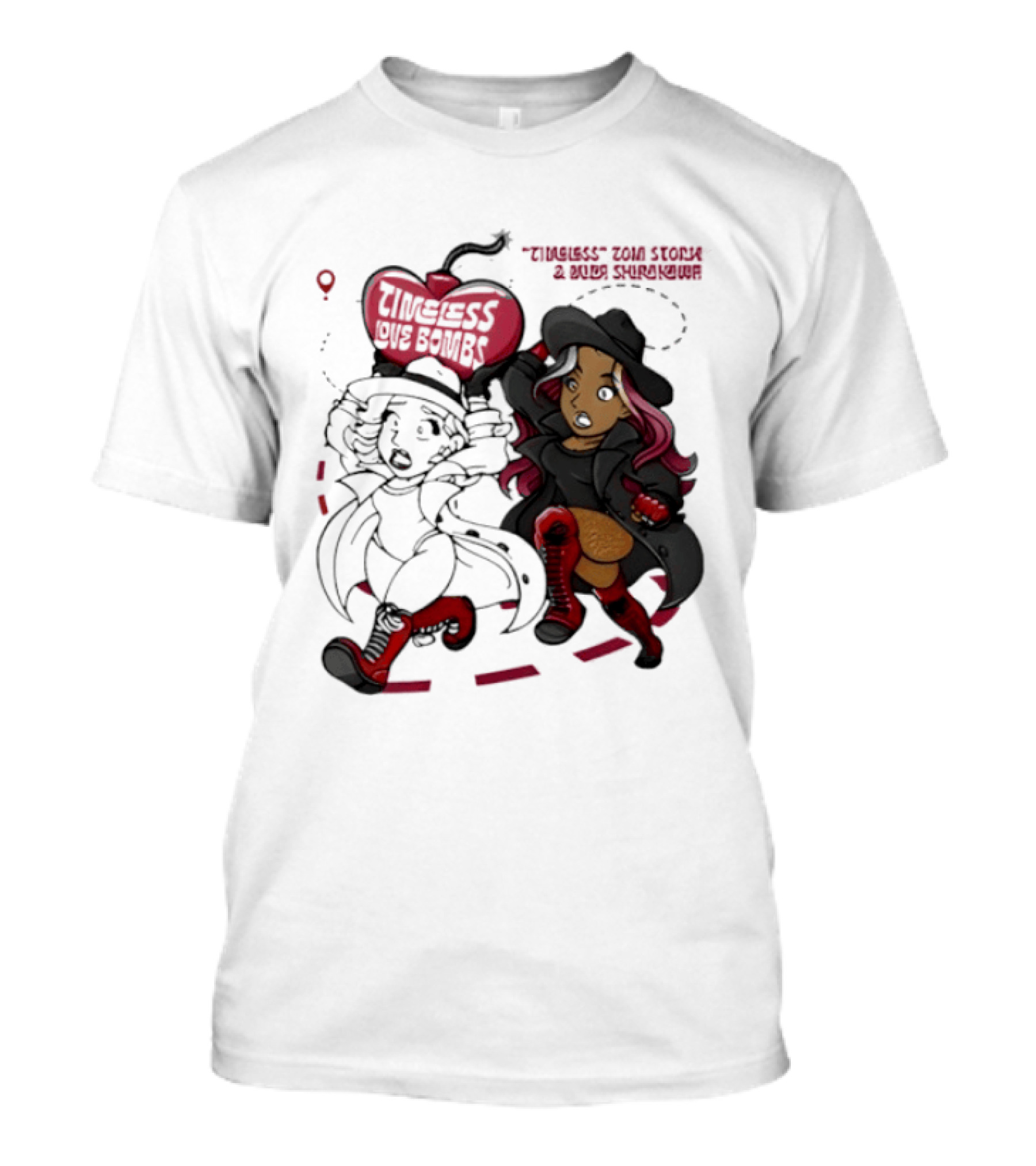 Timeless Love Bombs Bombing Run Retro Style Fashion T-Shirt