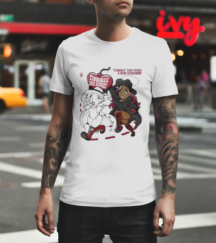 Timeless Love Bombs Bombing Run Retro Style Fashion T-Shirt
