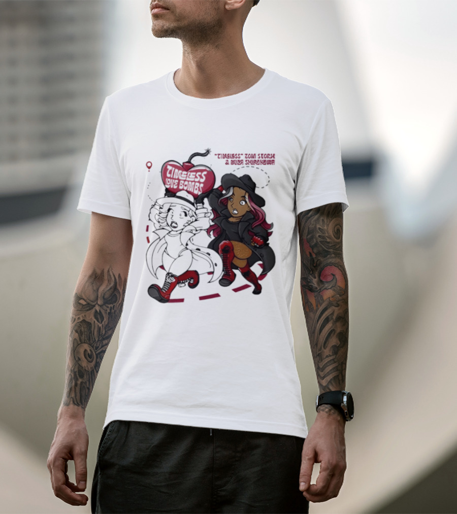 Timeless Love Bombs Bombing Run Retro Style Fashion T-Shirt