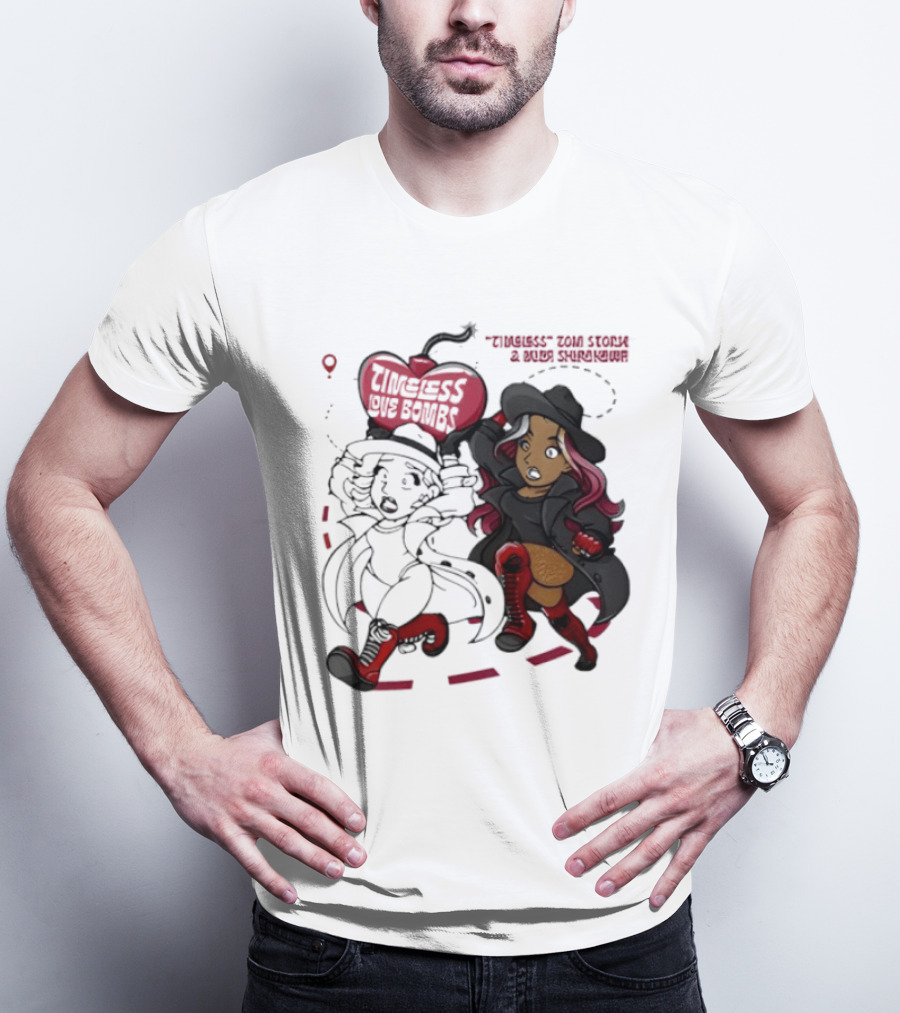 Timeless Love Bombs Bombing Run Retro Style Fashion T-Shirt