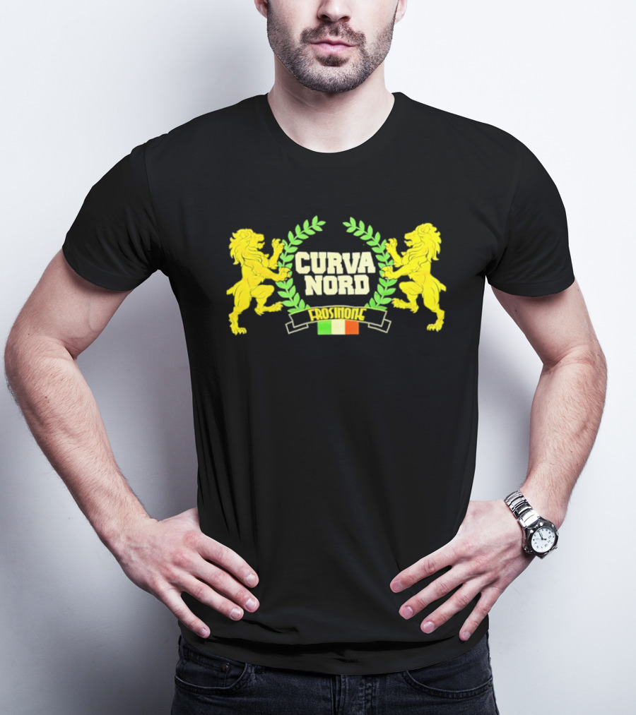 Curva Nord Frosinone Italy Flag Lions T-Shirt