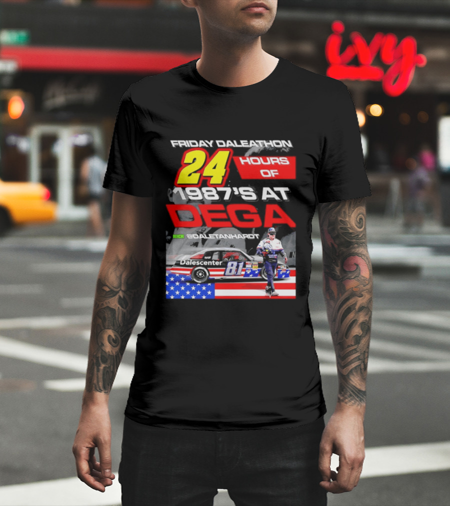 Friday Daleathon 24 Hours Of 1987's Race At Dega @DaleTanhardt 81 T-Shirt