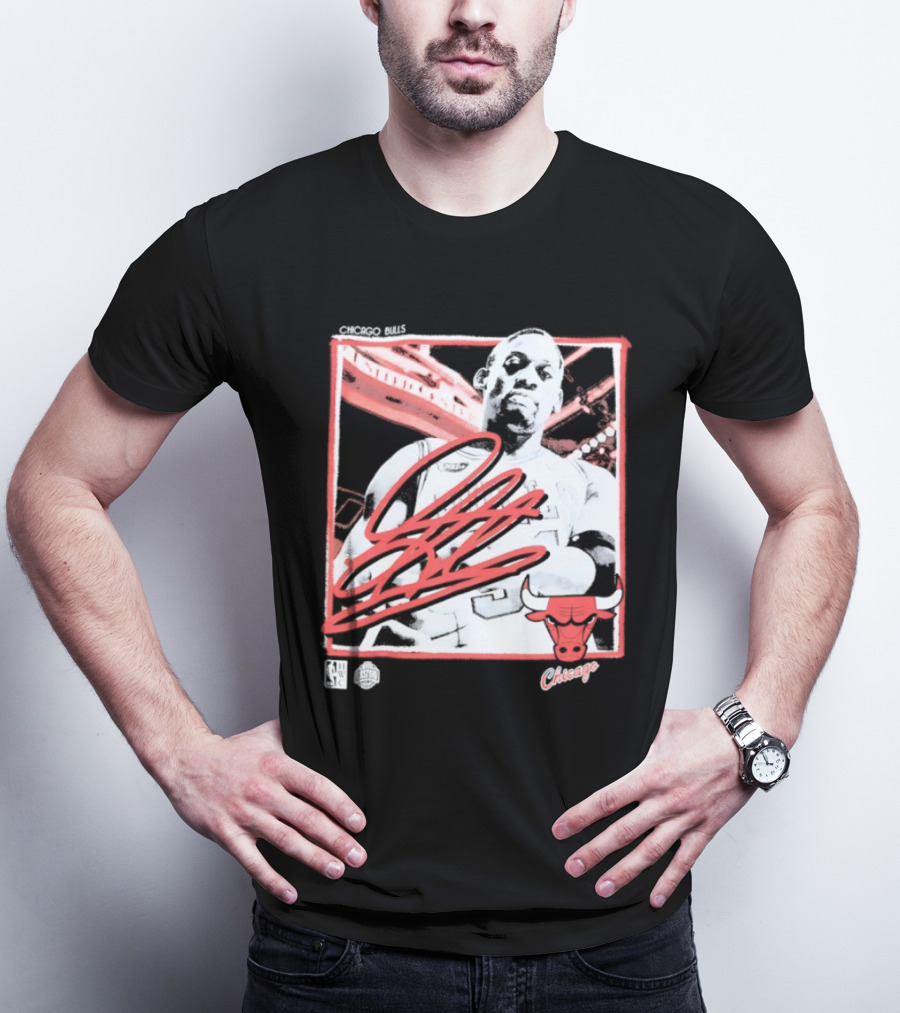 Dennis Rodman Chicago Bulls Basketball T-Shirt