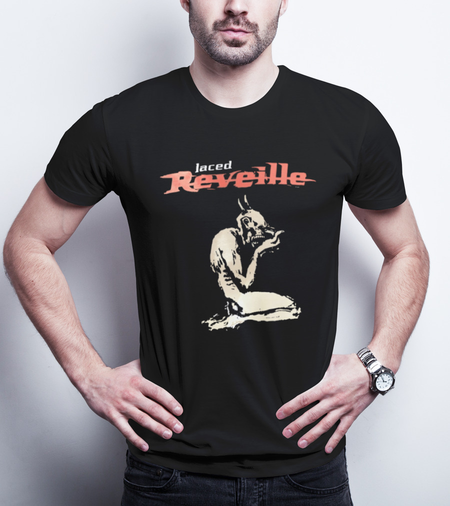 Laced Reveille Devil Figure Image T-Shirt